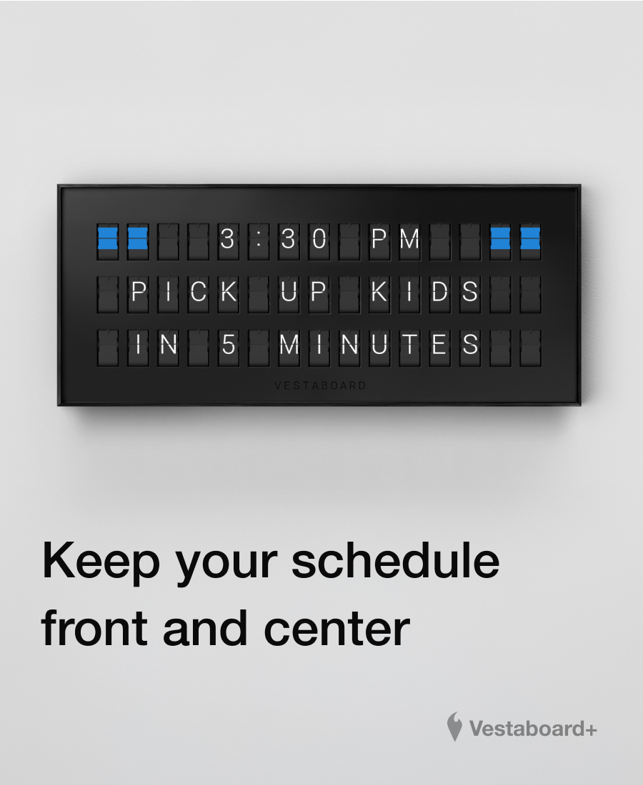 Vestaboard Note - Set the tempo for the ones you love